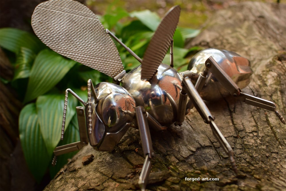 Sculpture Art Objects Art & Collectibles Unique Steam punk Bee ...